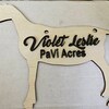 Show Goat Pen Sign, Wood Livestock Show Sign With 3D Raised Letters ...