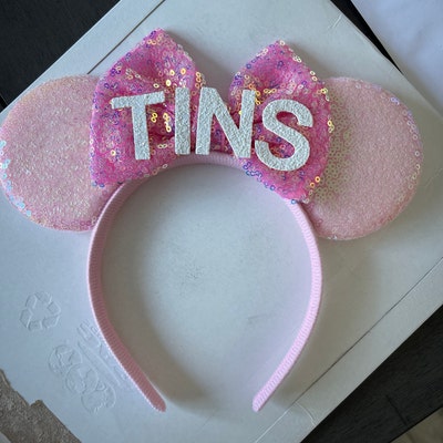 50th Birthday Mouse Ear Headband 50th Birthday Ears 50th Birthday Party ...