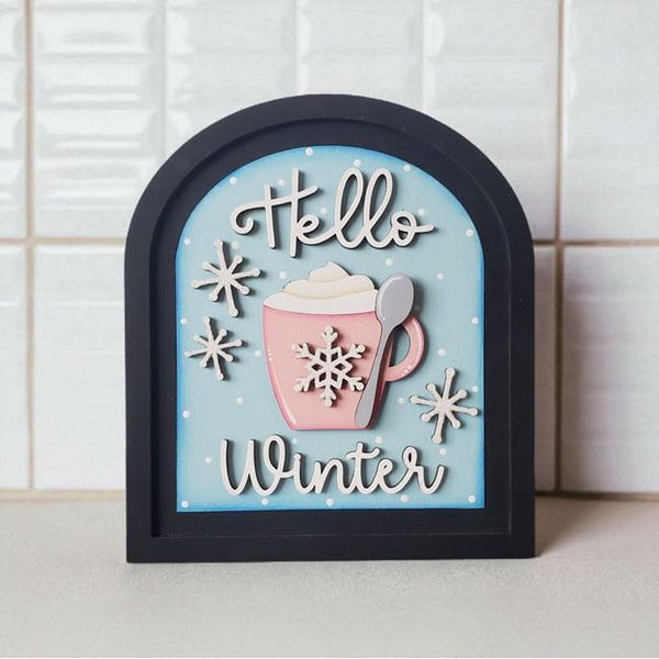 DIY L Winter Snowman Shelf Sitter L Winter Snowman L Christmas Decor L ...