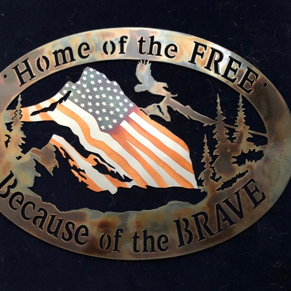 Metal Welcome Sign, Pine Tree Welcome Sign, Rustic Welcome Sign, Cabin ...