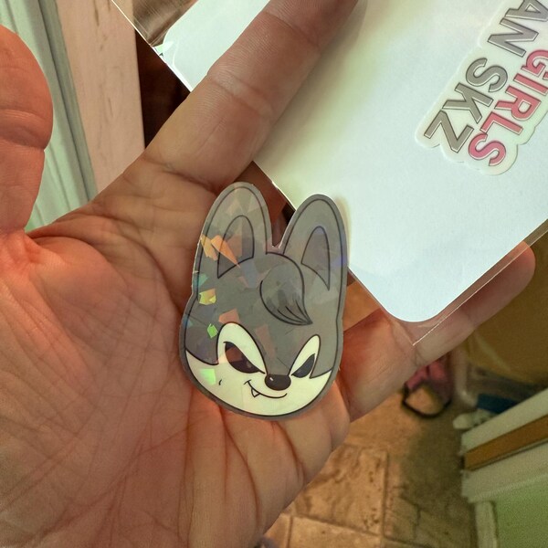 Stray Kids Evil Skzoo Wolf Chan Sticker - Etsy