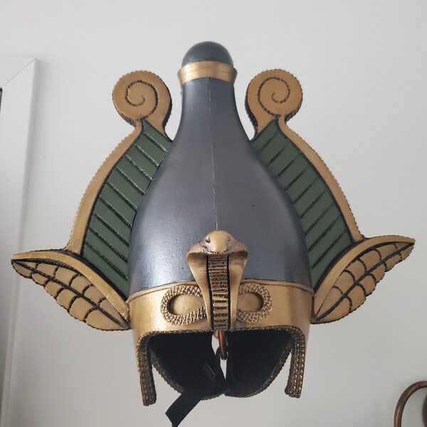 OSIRIS GOLD HEADDRESS, Unisex, Egyptian Crown, Burning Man, Halloween ...