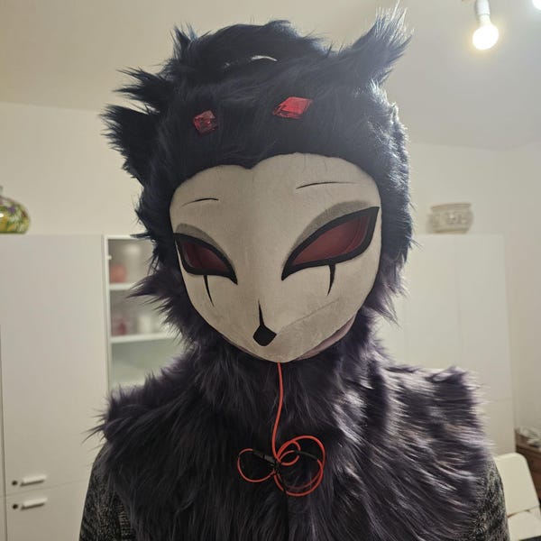 Helluva Boss Stolas Fursuit Head Style Fursuit Furry Fursona Fantasy ...