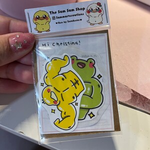 Cute Animal Game Stickers Waterproof Laptop iPad Bullet Journal Planner ...