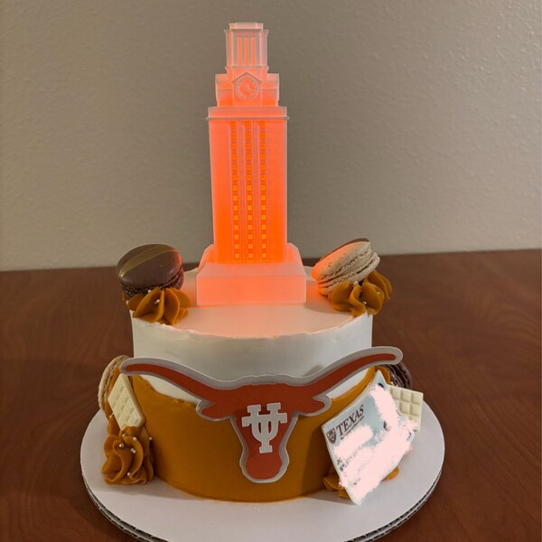 University of Arkansas Cake Topper | Old Main Light | Party Decor ...