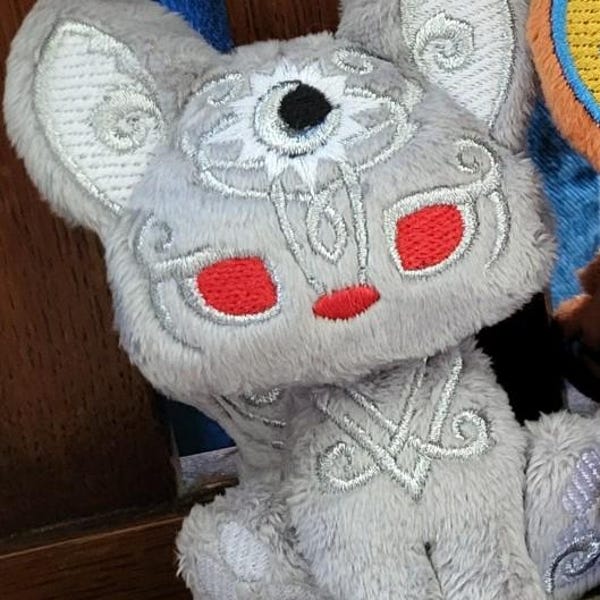 Wolves of Ragnarok - Fenris Plush - Littlefox's Toebeans - Norse Viking ...