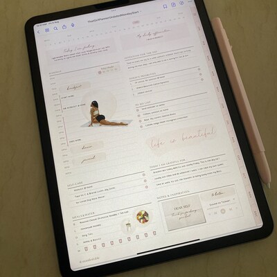 Self Care Planner Digital Planner Goodnotes Planner iPad - Etsy