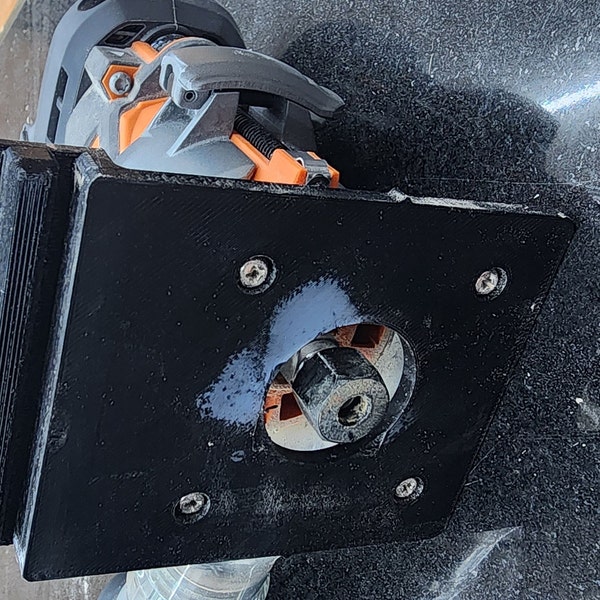 Ridgid Router Adapter for Festool Track Saw Guide Rail - Ridgid 18v ...