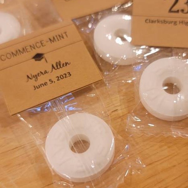 Graduation Commence-mints: 2025/2024 Graduation Candy, Graduation Party ...