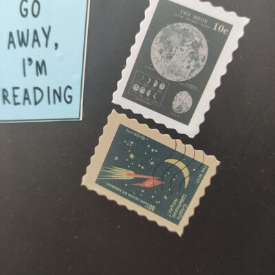 Space Travel Planner Stickers Moon Deco Stickers Galaxy - Etsy