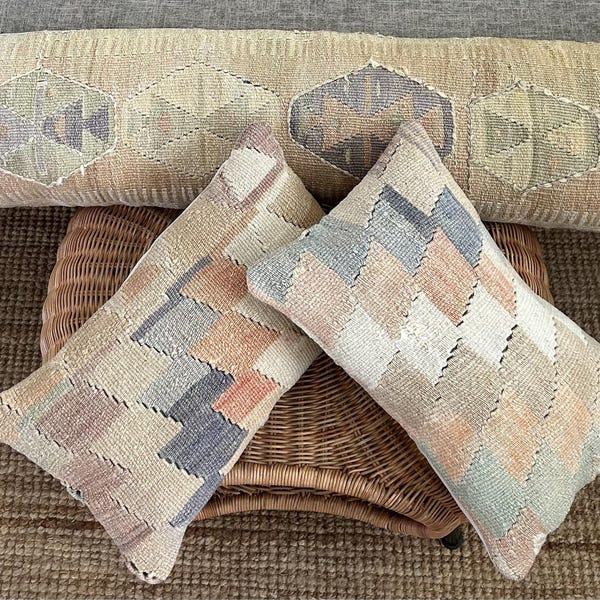 Long Lumbar Pillow, Decorative Long Pillow Cover, Extra Long Lumbar ...