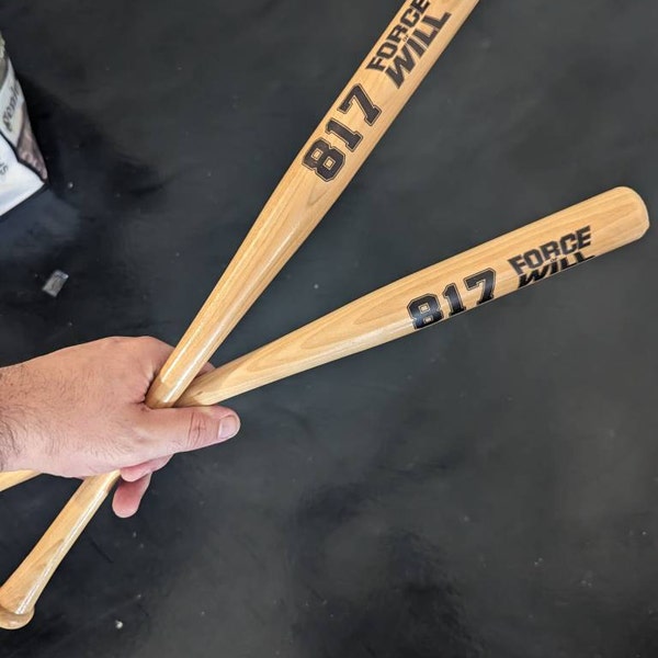 Personalized 18"in Mini Baseball Bat, Bat With Image or School Logo ...