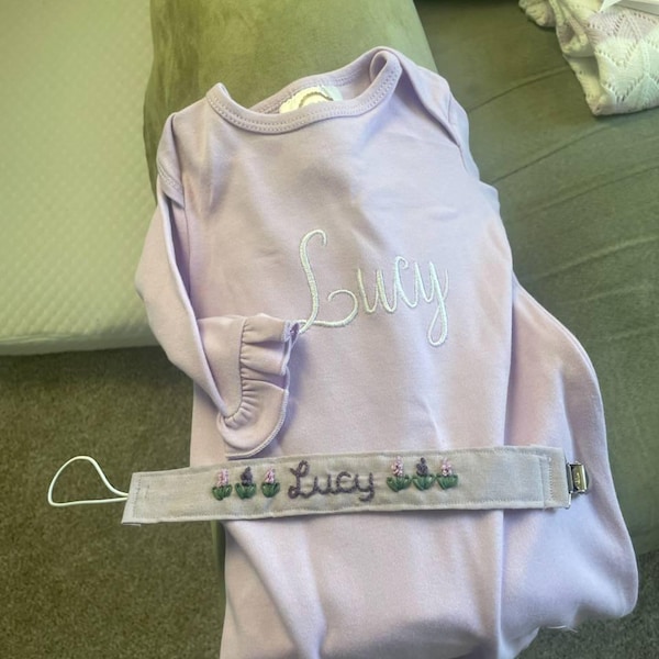 Custom Handmade Embroidery Baptism Hoop, Godparent Gift, God Bless ...