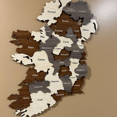 3D Metal World Map, Metal Wall Map, Housewarming Gift, 3D UV Printed ...