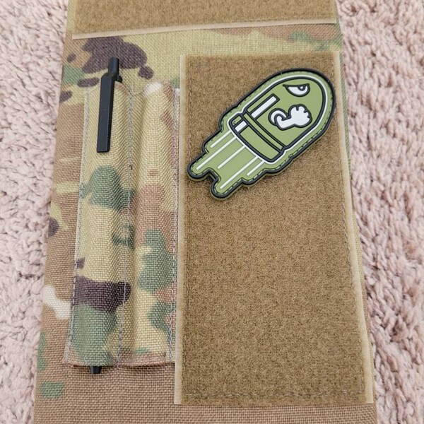 Handmade Waterproof Nylon Book Cover - Military Green Notebook - Etsy