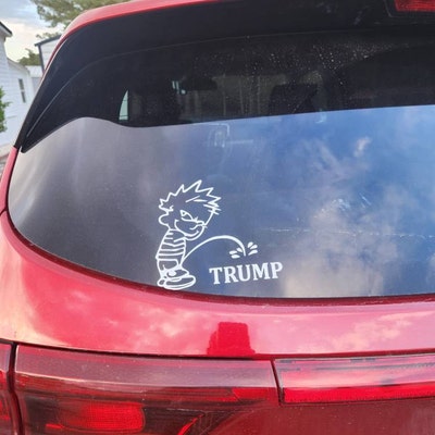 Bart Simpson Peeing Boy Peeing Custom Vinyl Sticker & Decal ...