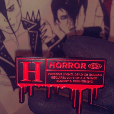 Halloween Horror Enamel Pin Slasher Movie - Etsy