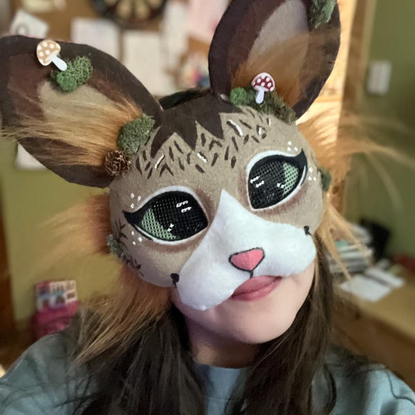 Feline Therian Masks - Note Special Holiday Processing & Shipping Times ...