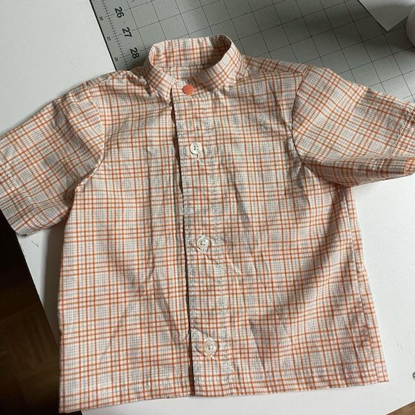 Shirt Sewing Pattern for Kids, Boy's Shirt Pattern, Kids Pattern, PDF ...