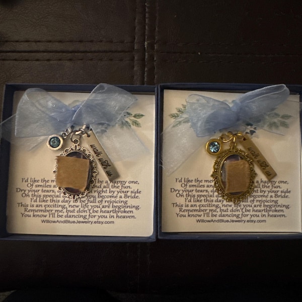 Something Blue for Bride, Engraved Bride Gift From Mom, Something Blue ...