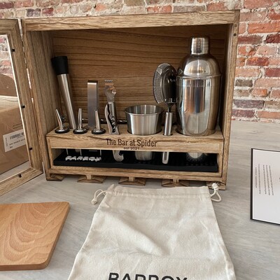 Barbox Mini Bar for Modern Homes Cocktail Bartending Kit - Etsy