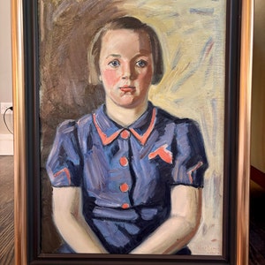 1950's Paris Cityscape Painting 'place De La Trinitie' Vintage Original ...