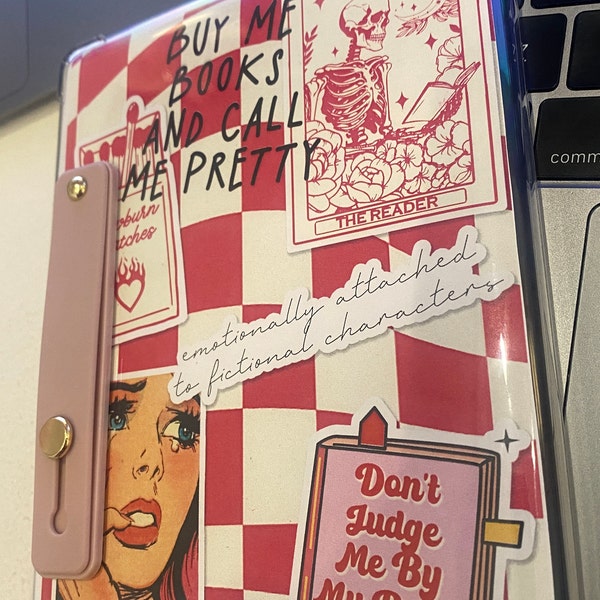 CHECKERED Kindle Insert for Clear Case - PRINTABLE - Pink Theme ...