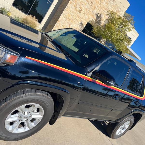 4runner Decal Fits 5th Gen Toyota 4runner Vintage Racing Sticker Car ...