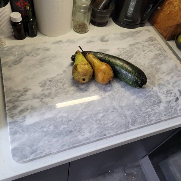 Marble Extra Large Pastry Board - 60cm X40cm - Etsy