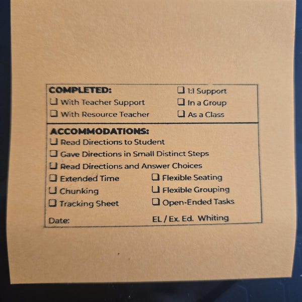 Oh No Incomplete Work Checklist Self-inking, Wood Handle or Art Block ...