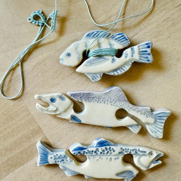 Large Ceramic Knife Rests/chopstick Rests, Spoon/brush Rests, Set of ...