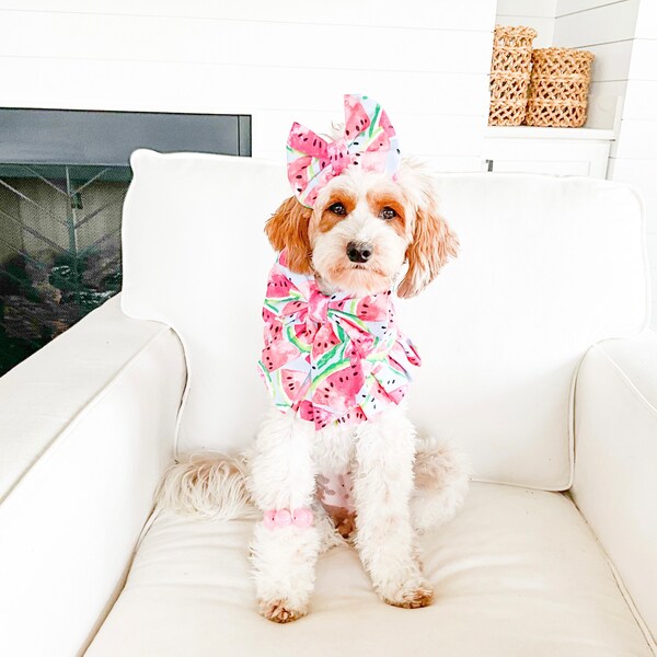 Baker Bandana Christmas Bandana Mrs. Claus Costume Dog Christmas ...