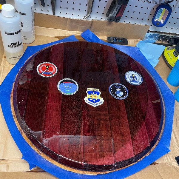 No Ring Wine Barrel Tops - Etsy