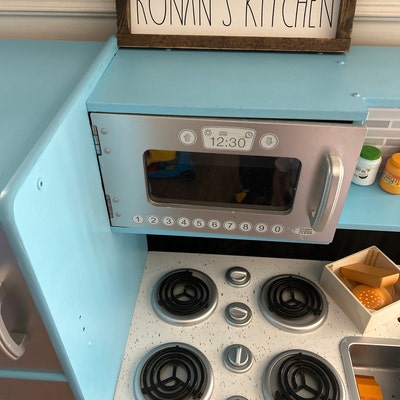 Personalized Kid's Kitchen Sign Kids Home Decor Play Kitchen ...