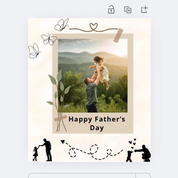 Editable Mother’s Day Frame Template | Printable Wishes Card for Mom ...