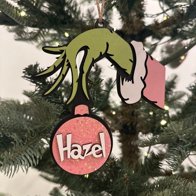 18 X 6 Believe Box Frame, Grinch Sign, Glitter Grinch, Grinch Decor ...