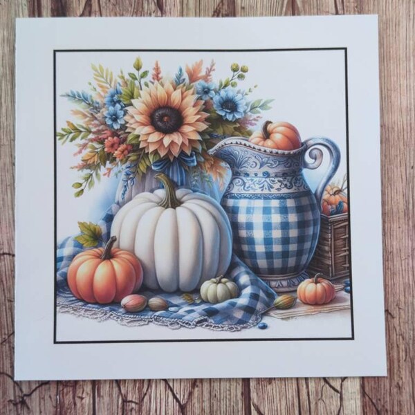 Autumn Clipart 13 Images Watercolor Shabby Chic Pumpkins and Pitchers ...