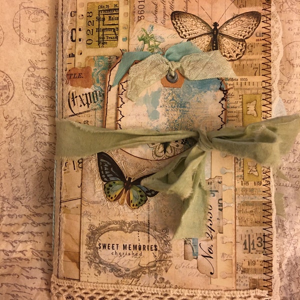 Altered Envelope Journals Handmade Journal by Kat Urato, Junk Journal ...