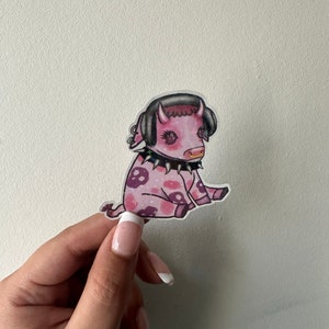 The Cure Inspired Holographic Sticker, Goth Rock Band, Die Cut Stickers ...