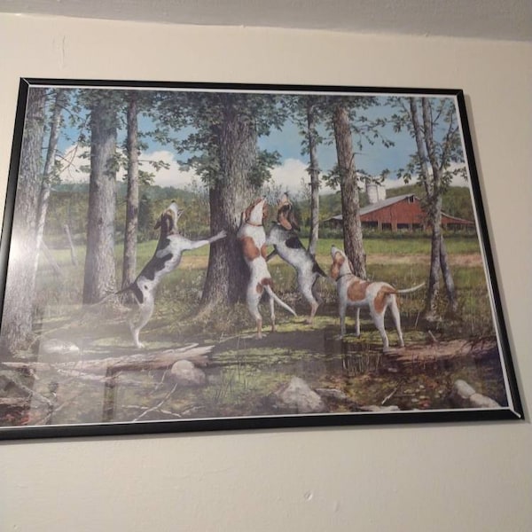 Broken Silence Art Print by John L. Ward, Beagle Artwork, Hunting Print ...