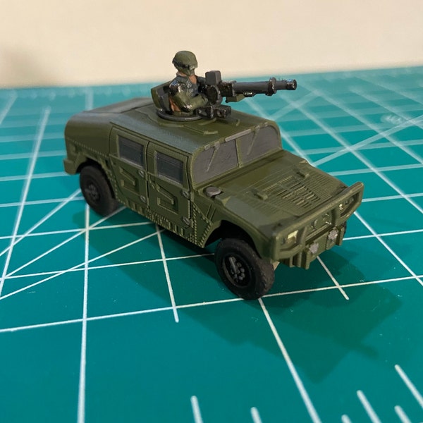 HMMWV IDF Frag Kit With 50 Cal Vehicle 1/100, 1/72 Scale, 3D Resin ...