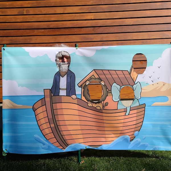 Mailman Theme Face Cutout, 24x36" Photo Standee, Face Hole Cutout, Face ...