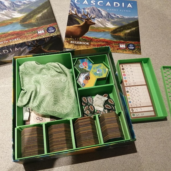 Cascadia Insert / Board Game Organizer - Etsy