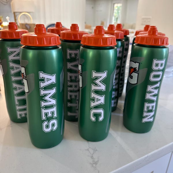 Personalized Gatorade Bottles- Birthday Party Favors, Basketball ...