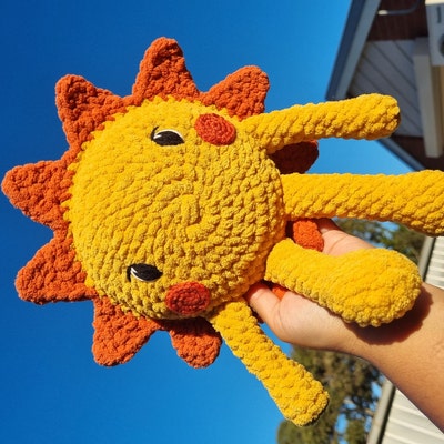 Little Raya Sunshine Crochet Pattern Amigurumi Sun Pattern - Etsy