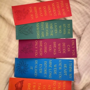 Dreamland Billionaires Series Bookmarks - Etsy