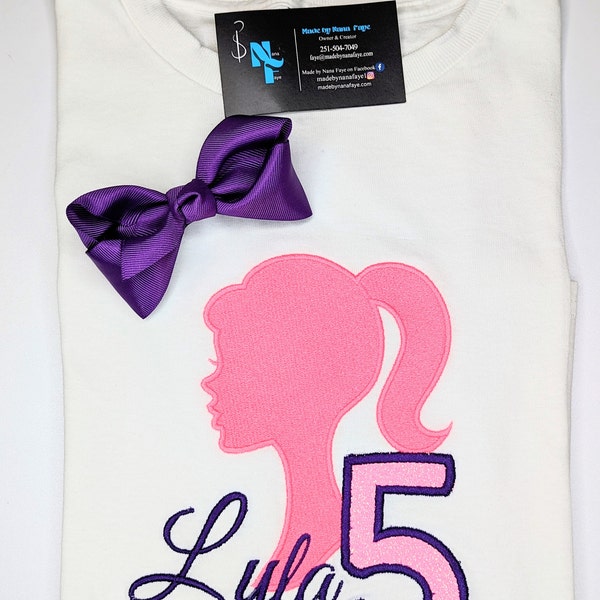 Girl Princess Head Silhouette Filled Machine Embroidery Digitized ...