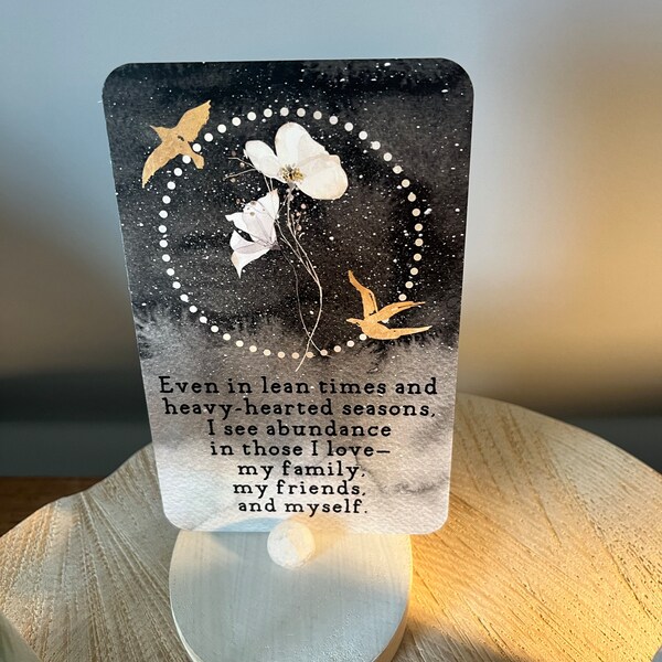 Inspiration Cards Deck, Affirmation Cards, Mindfulness Cards, Positive ...