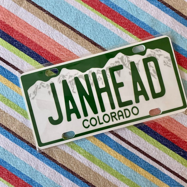Personalized Colorado Souvenir License Plates - 5 Sizes for Toy Cars ...