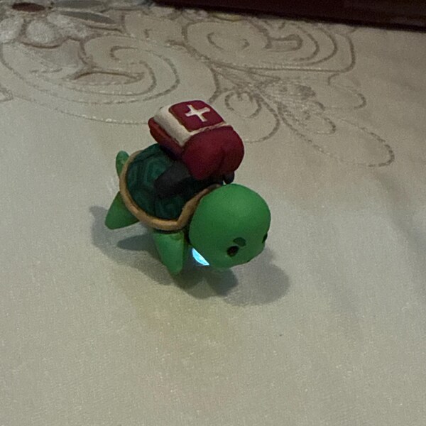 Handmade Bunny Wizard, Polymer Clay Rabbit, Handcrafted Art Toy, Cute ...